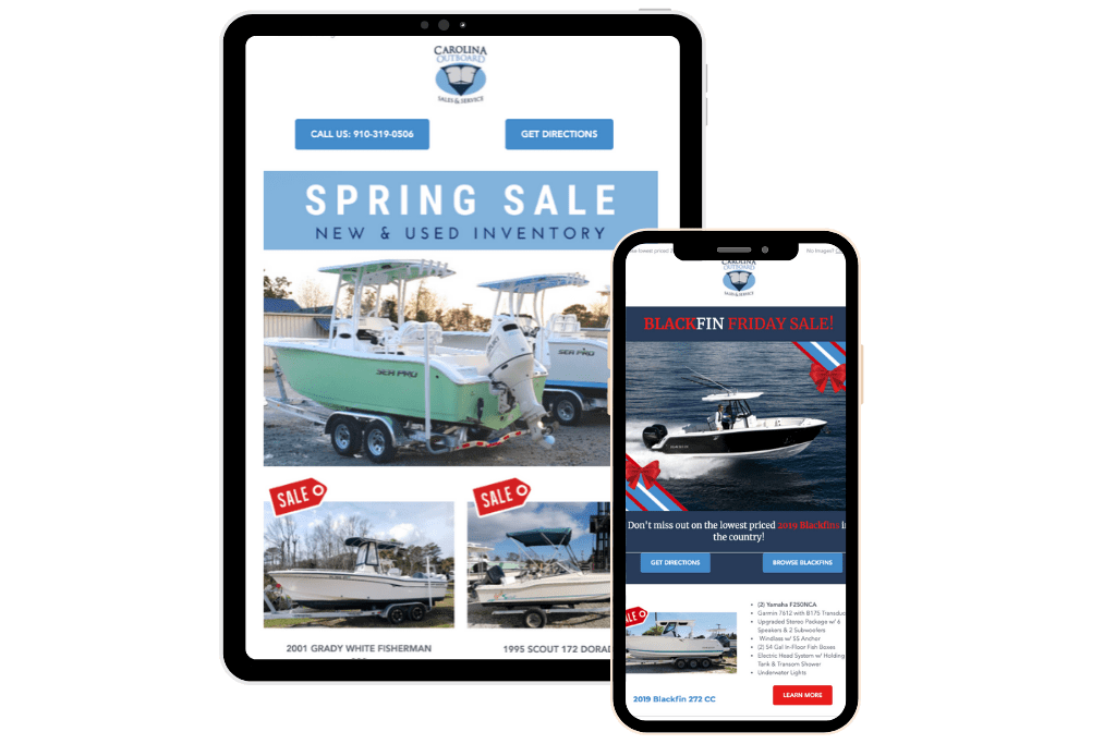 Boat Sales Marketing - Carolina Outboard | Digital Marketing Case Study