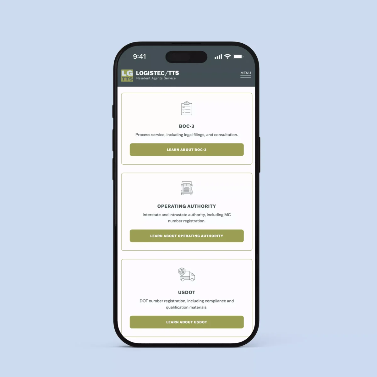 Logistec TTS Website Design & Development | WDC